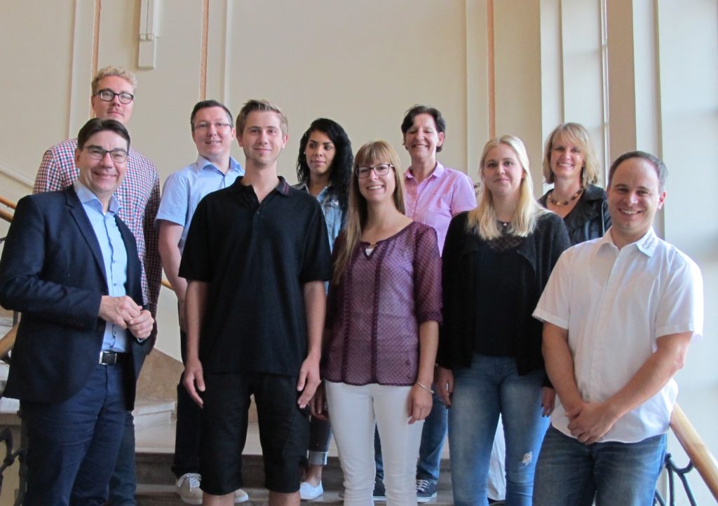 Hirsch begrüßt neue Auszubildende der Stadtholding Landau in der Pfalz ...